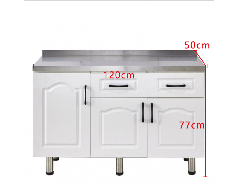 Kitchen Cabinet 3Doors Stainless Still Cabinet HOT SALE